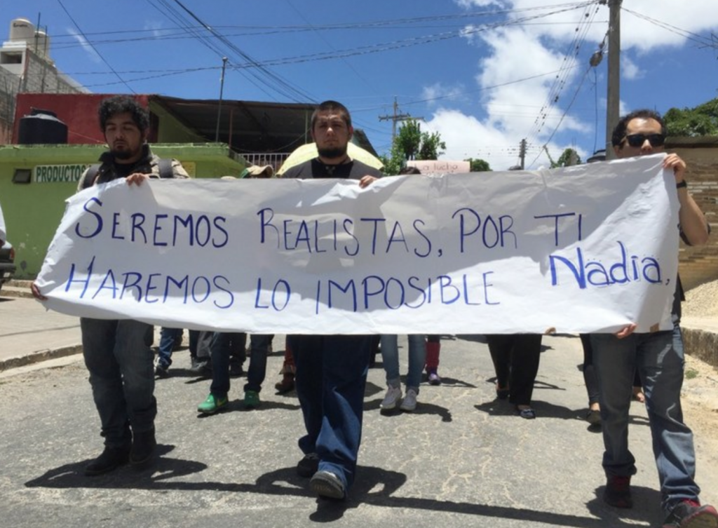 Sepultan a Nadia Vera