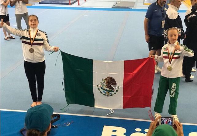 Bárbara Wetzel ganó el primer lugar en gimnasia de Síndrome de Down