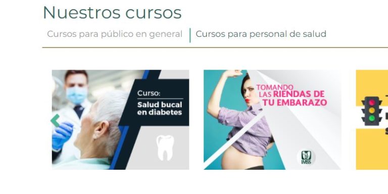 IMSS lanza cursos online para el autocuidado de la salud