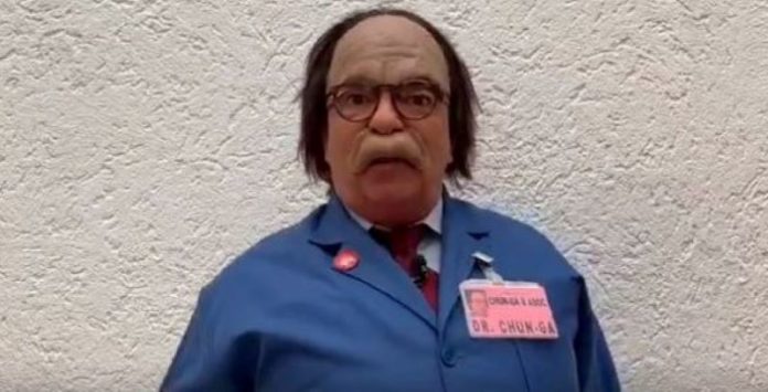 Dr. Chunga regresa con un invento contra el coronavirus