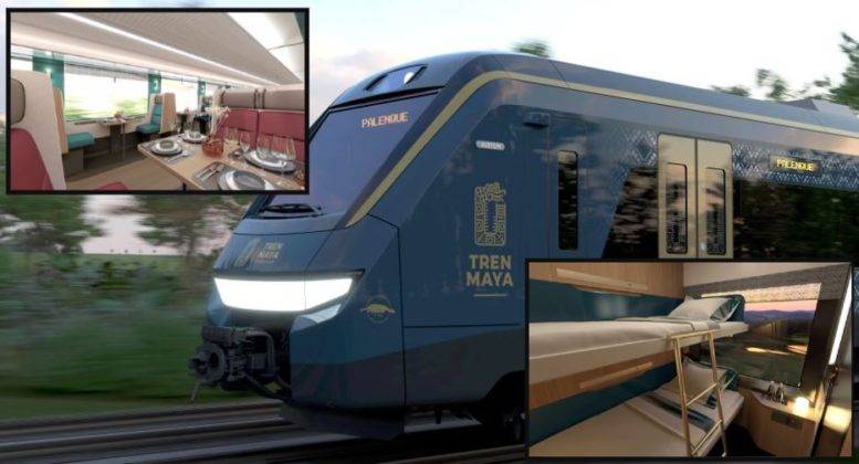 Así de impresionante lucirá el tren maya dentro de sus vagones
