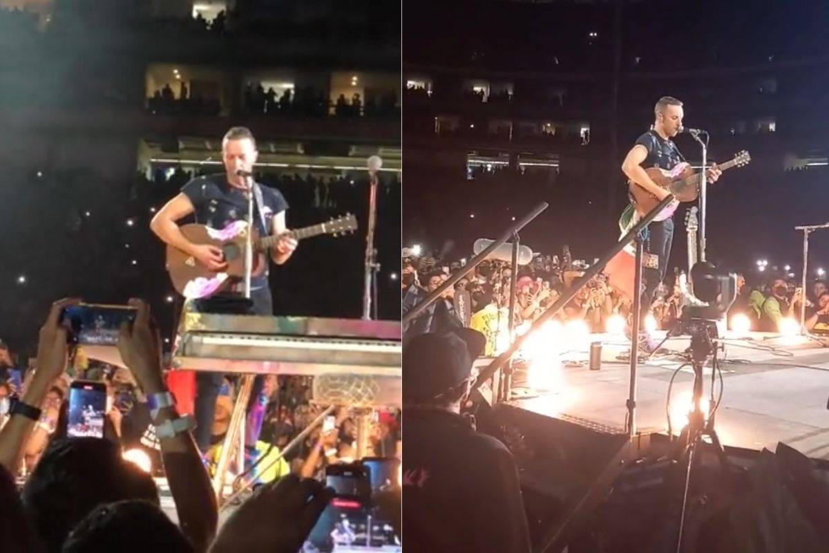 Video: Vocalista de Coldplay sorprende al cantar el ‘Corrido de ...