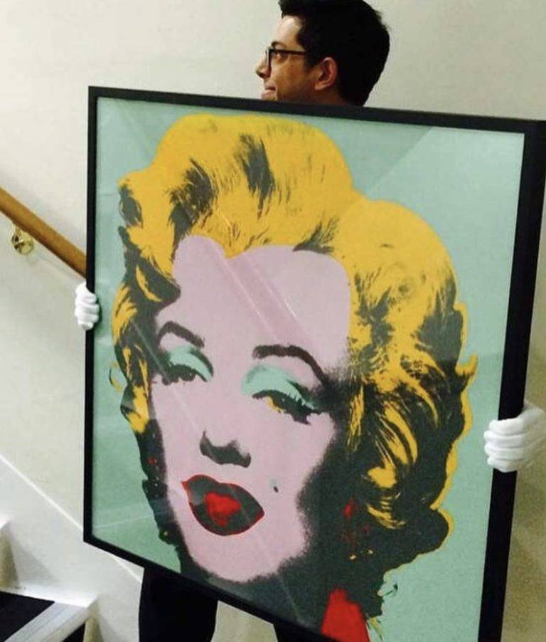 La obra de Marilyn Monroe hecha por Warhol se subasta en millones y ...