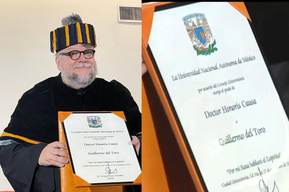 Guillermo del Toro recibe Doctorado Honorio Causa de la UNAM ...