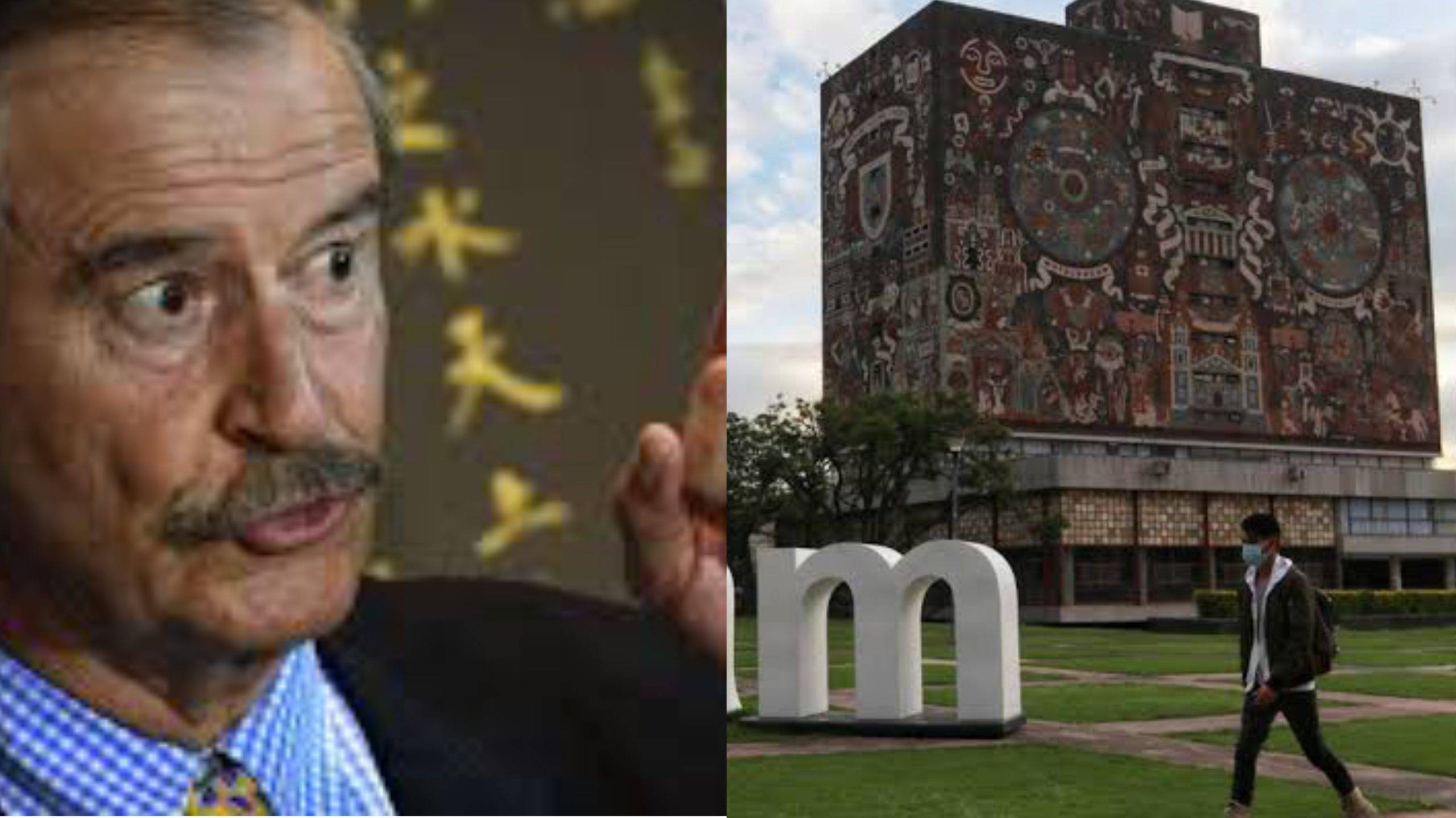 “Que bueno ser de la Ibero”; Fox se lanza contra la UNAM y redes lo ...