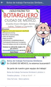 Volante con oferta laboral para ser Botarga del Dr. Simi se viraliza