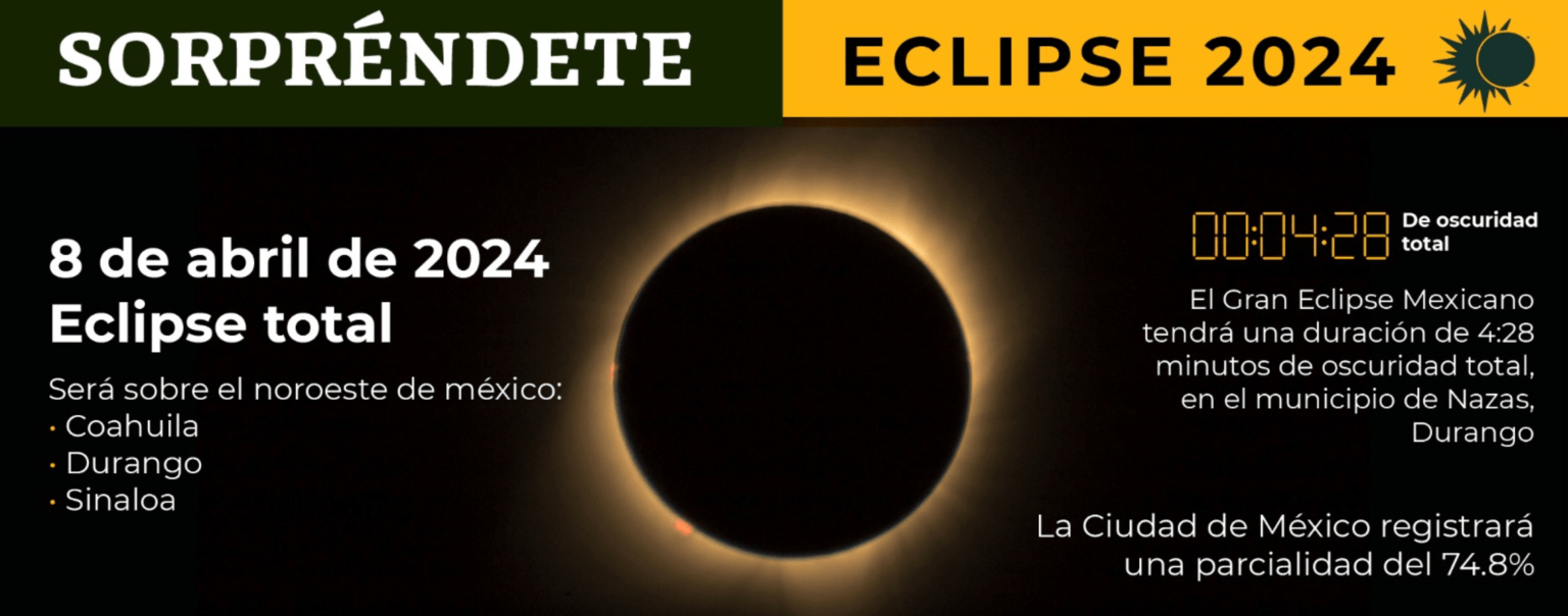México hacia el eclipse solar, explicación y recomendaciones ante AMLO
